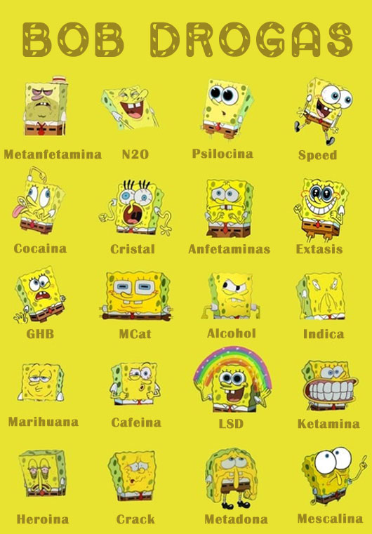 Bob Esponja Y las Drogas :: Proyecto De Drogadicción